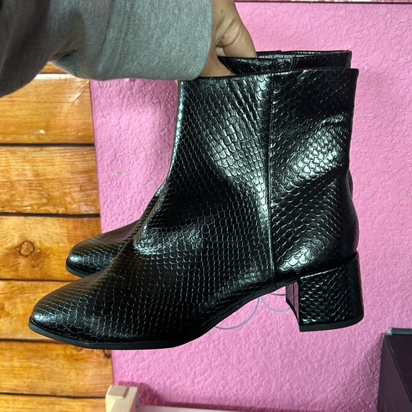 a new day | Shoes | New Womens Shoes A New Day Black Leather Boots 6 ...